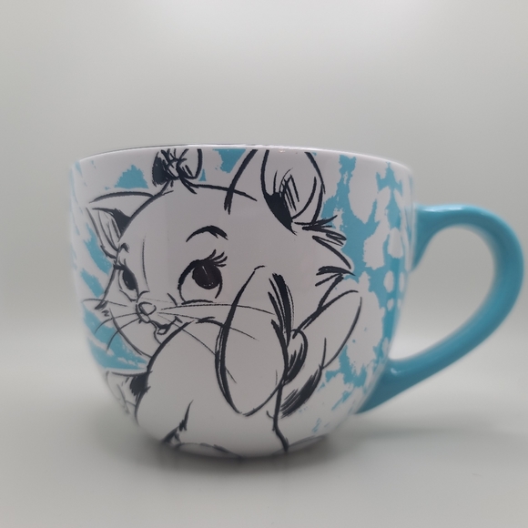 Disney | Kitchen | Disneys The Aristocats Oversized Marie Sketch Mug In ...